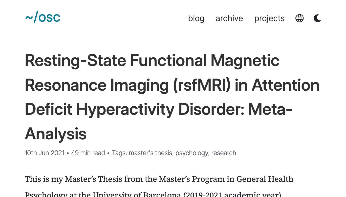 ~/osc • Resting-State Functional Magnetic Resonance Imaging (rsfMRI) in Attention Deficit ...